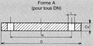 BRIDES PLATES A SOUDER Type 01 A. BRIDES PLEINES Type 05 A ISO PN16 ...